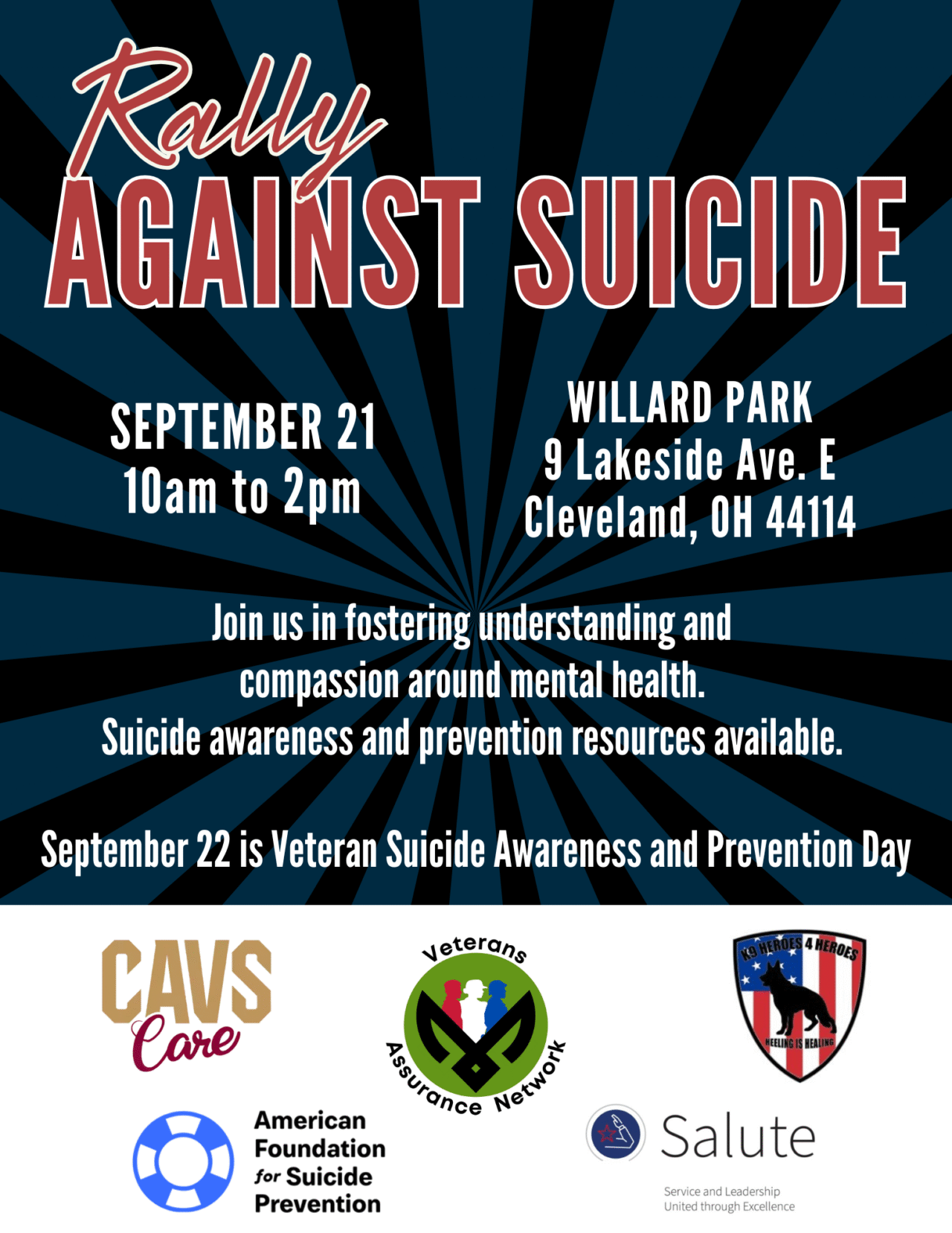 Rally Against Suicide | CCVSC